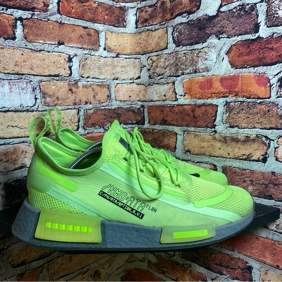 adidas | Shoes | Adidas Nmd R Spectoo Signal Neon Green | Poshmark